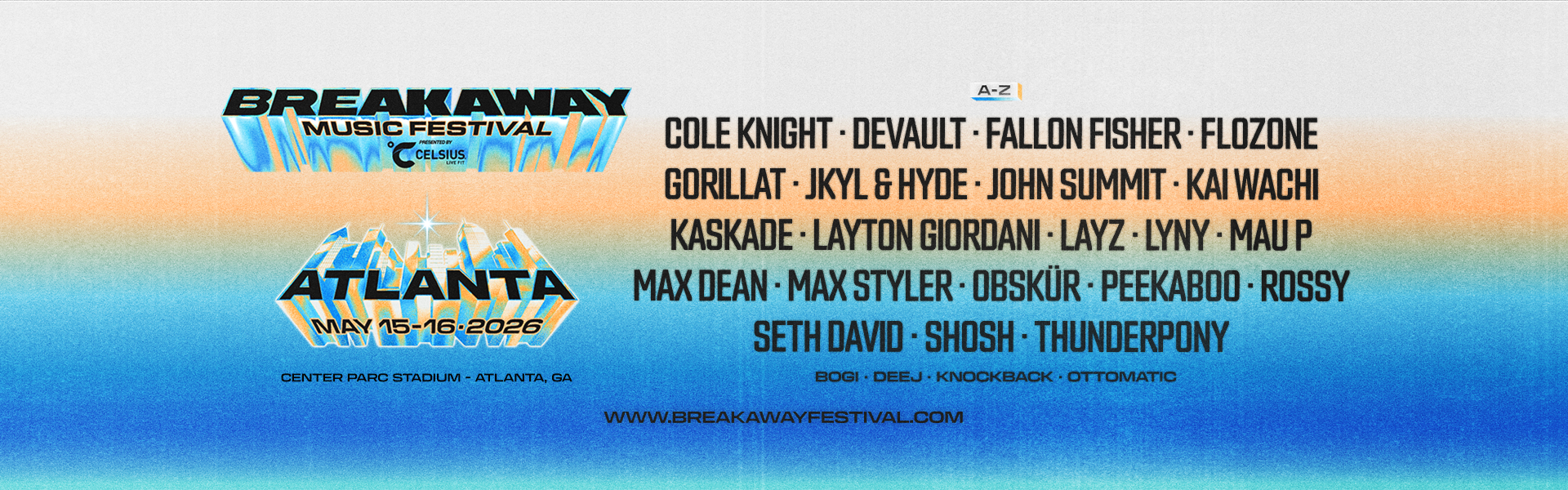 Discounted hotels near Breakaway Music Festival Atlanta 2026 in Atlanta
